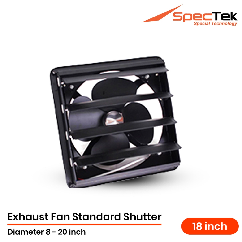 Jual SPECTEK Exhaust Fan Dinding Standard Shutter 18 inch / Kipas Angin ...