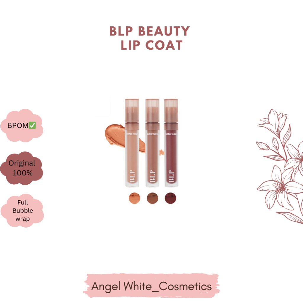 Jual BLP BEAUTY LIP COAT BUTTER FUDGE - 3 SHADES | Shopee Indonesia