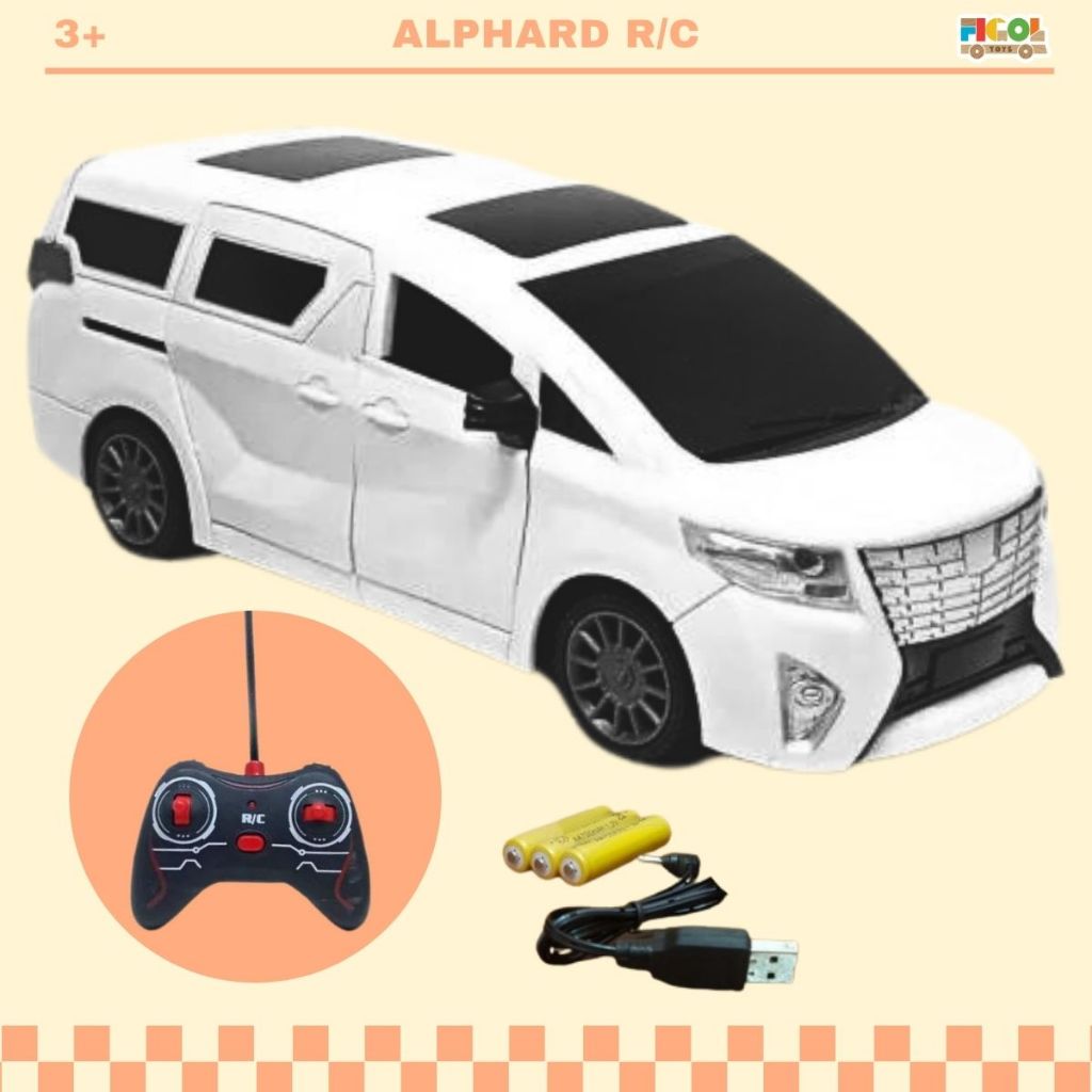 Jual FIGOLTOYS Mainan Mobil Remote Mobil Alphard Polisi R/C | Shopee ...
