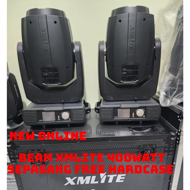 Jual BEAM XMLITE 400WATT SEPASANG FREE HARDCASE | Shopee Indonesia