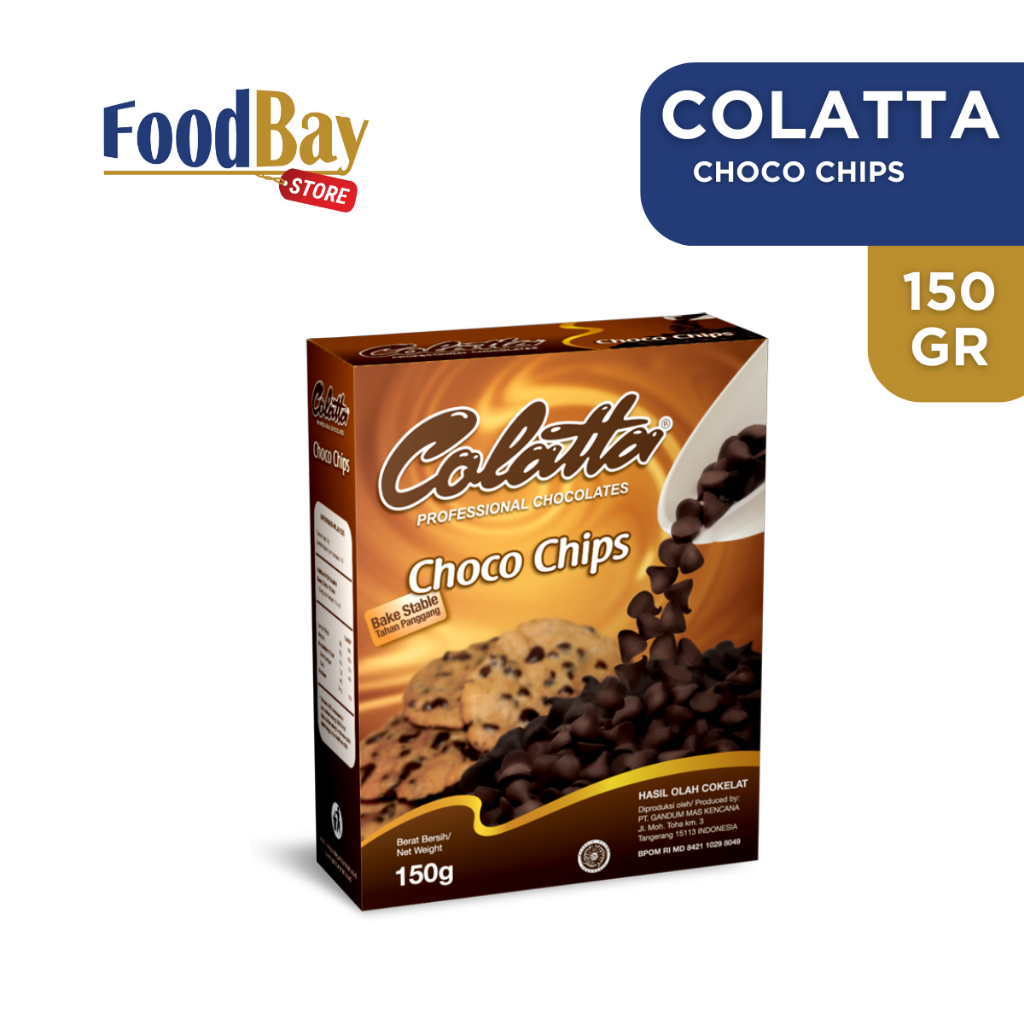 Jual COLATTA Choco Chips chocochips 150 Gr | Shopee Indonesia