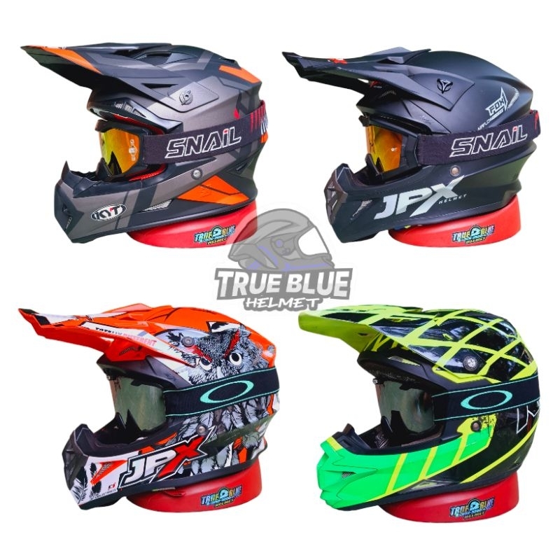 Jual Helm Cross + Kacamata Gogle (Second) | Cross JPX | Cross KYT ...