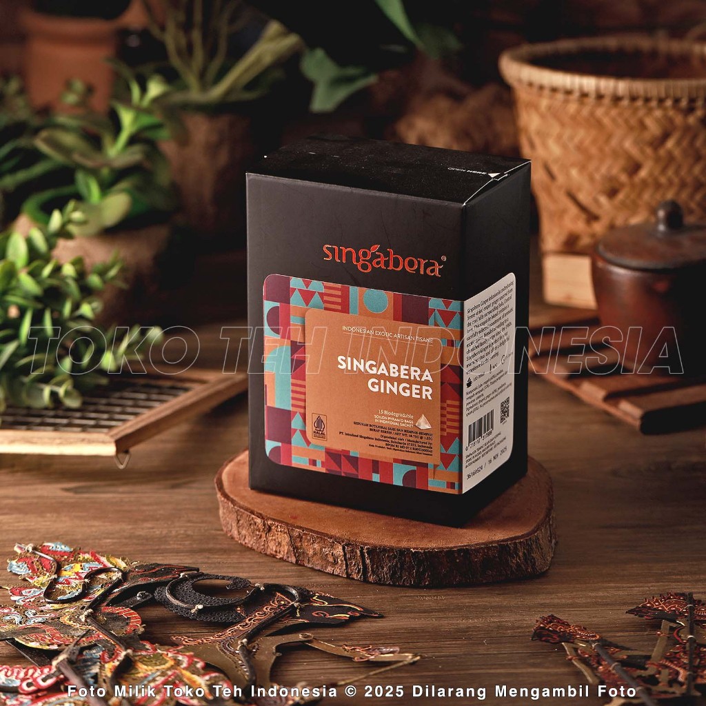Jual Singabera Ginger - Kemasan Box isi 15tb Teh Singabera Premium Tea ...
