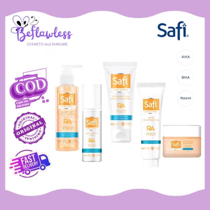 Jual Safi Acne Expert RA 2 in 1 Cleanser & Toner || Acne Facial ...