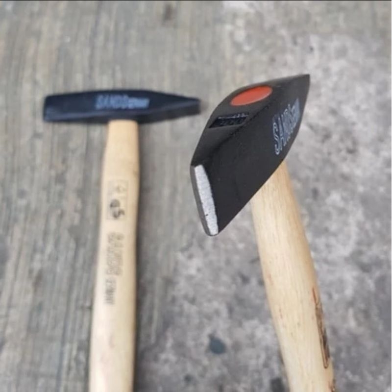 Jual Palu Keping Las 300 Gram Gagang Kayu Chipping Hammer 300 Gram ...