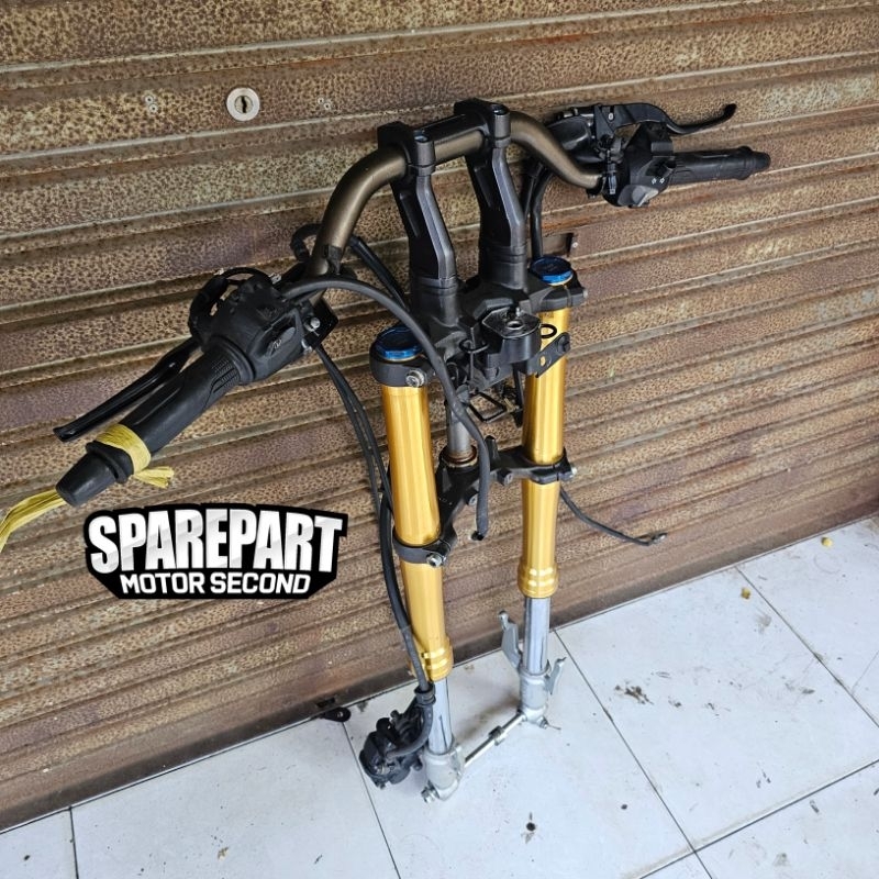 Jual Shockbreaker shock breaker depan skok usd up side down segitiga new cb 150 x original ...