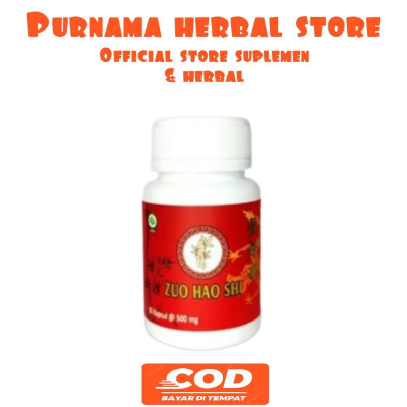 Jual Obat Herbal Saraf Kejepit zuo hao SHI asli original isi 30 kapsul ...