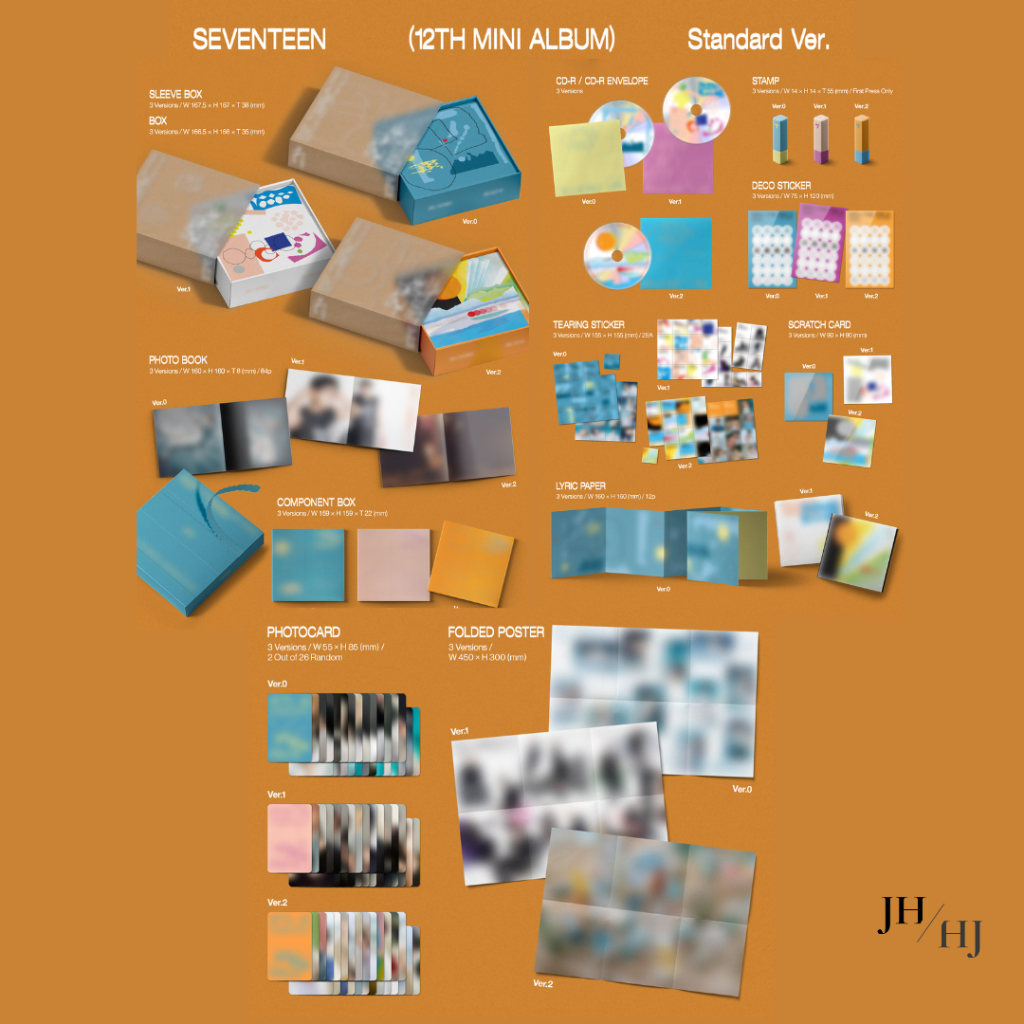 Jual PRE ORDER SEVENTEEN 12th MINI ALBUM | Shopee Indonesia