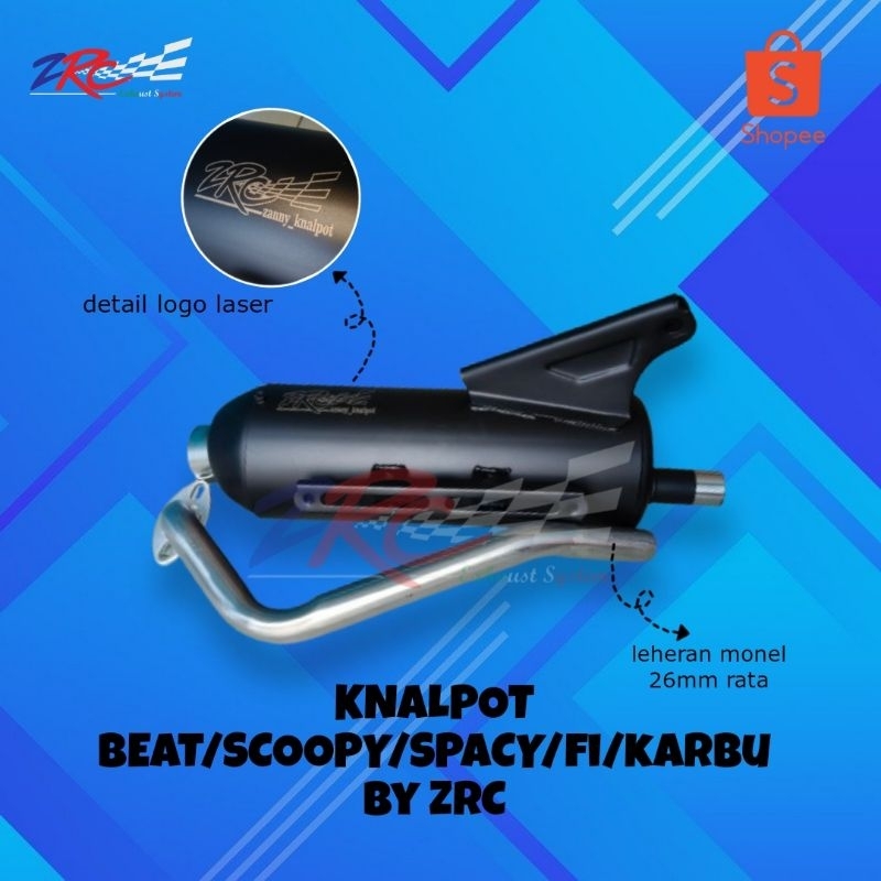 Jual KNALPOT BEAT/SCOOPY COPY CMS ZRC | Shopee Indonesia