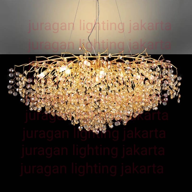 Jual SL80299/1000 LAMPU HIAS GANTUNG PLAFON MEWAH ELEGAN KRISTAL ...