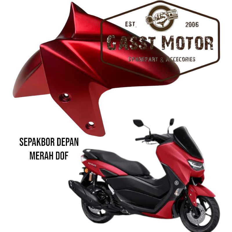 Jual Sepakbor Depan Yamaha Nmax Merah Dof | Shopee Indonesia