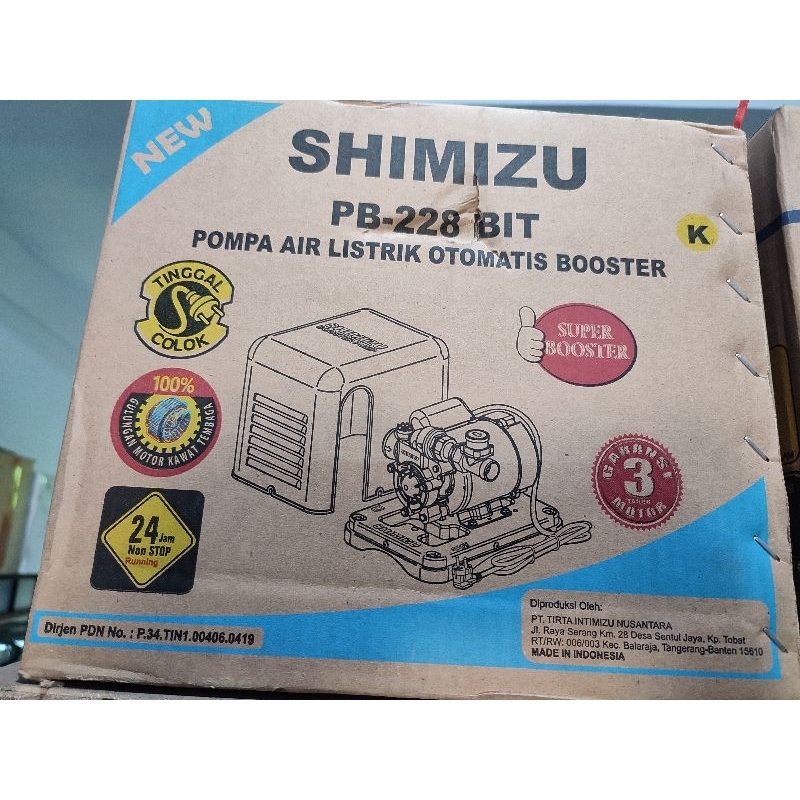 Jual Pompa Dorong/ Booster Pump/ Pompa Air Listrik Otomatis Booster ...