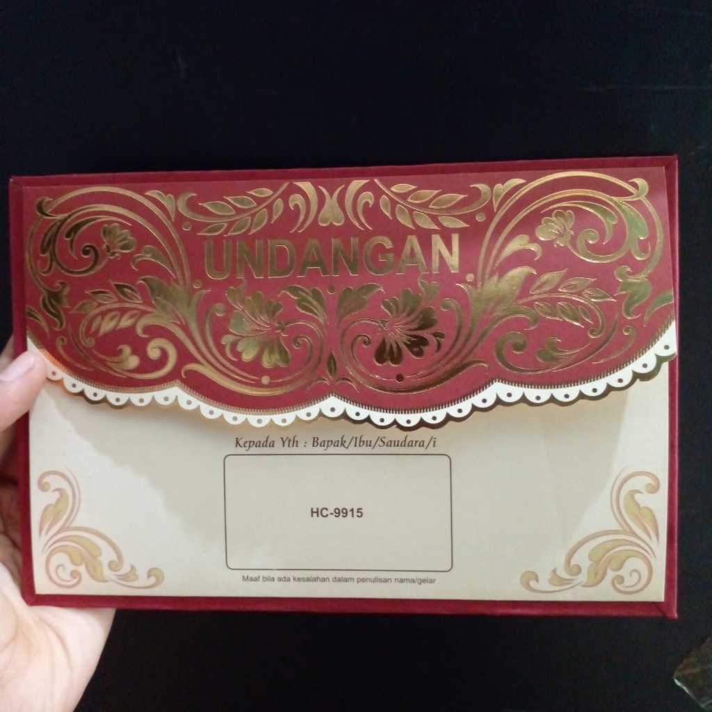 Jual print UNDANGAN NIKAH ERBA HC-9915 PERNIKAHAN SUNAT SUNATAN KHITAN ...