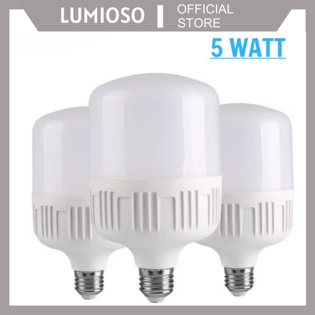Jual Lampu Bohlam LED termurah Lampu LED Bulb lampu LED jumbo kapsul 5w terang E27 | Shopee ...
