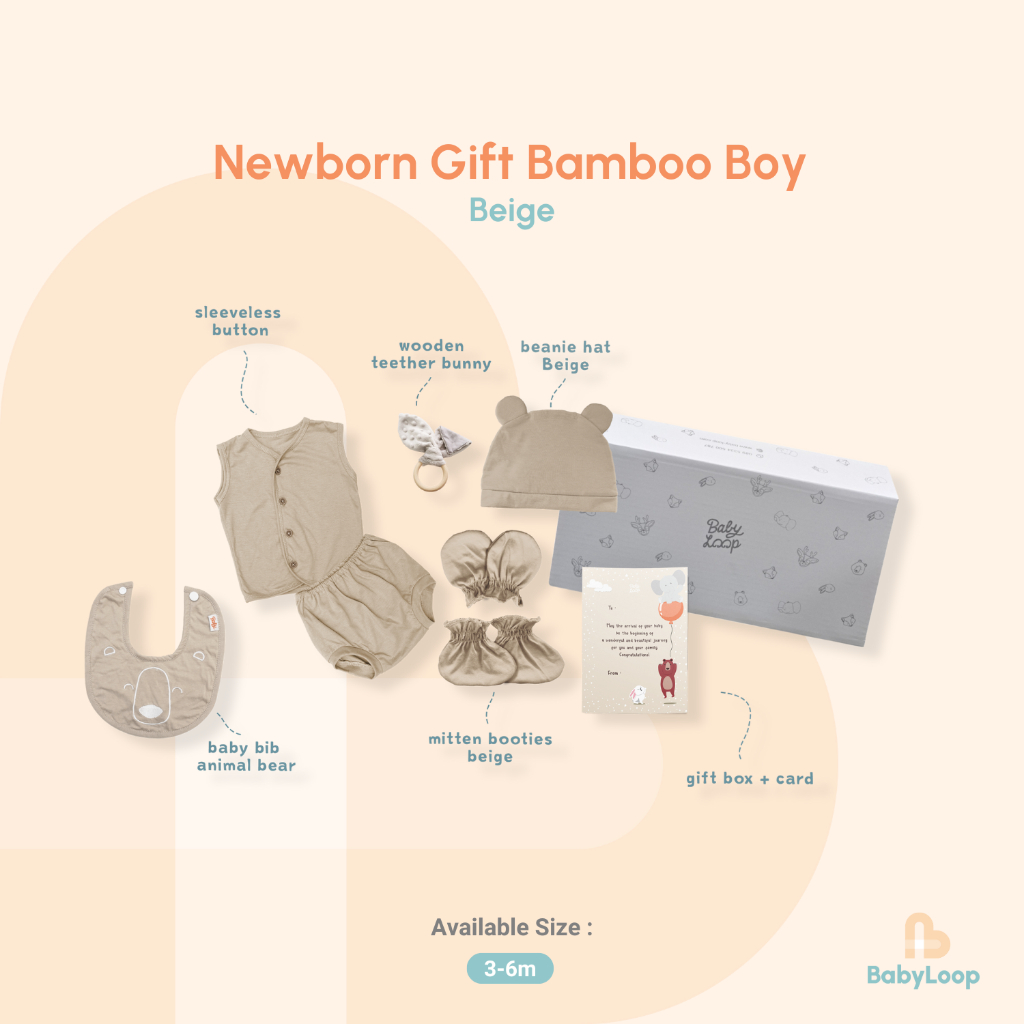 Jual Hampers Kado Bayi - Newborn Gift Set 0 - 6 Month - Baby Loop ...