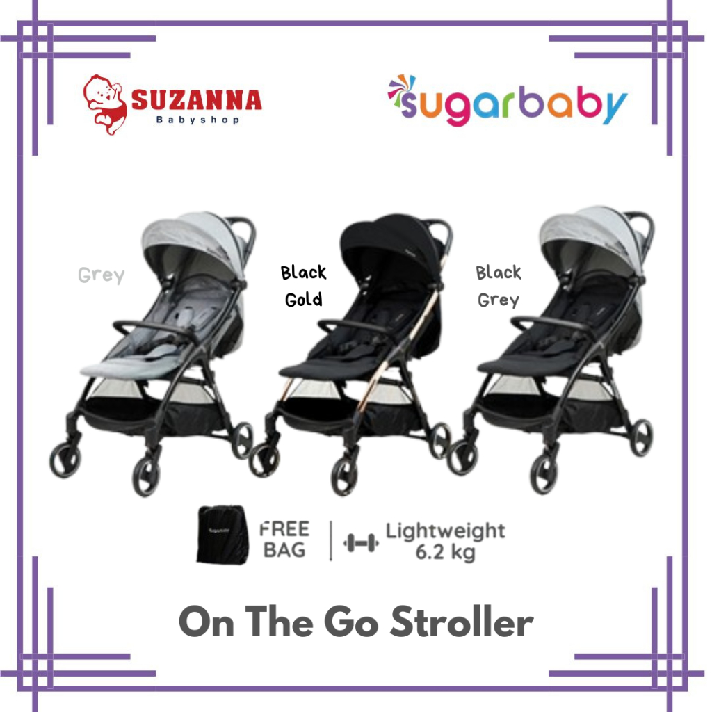Jual Sugar Baby Stroller On The Go - Kereta Dorong Bayi | Shopee Indonesia