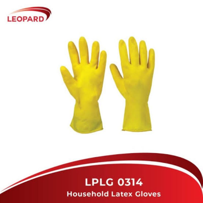 Jual Sarung Tangan Leopard LPLG 0314 / Safety Gloves Latex Leopard ...
