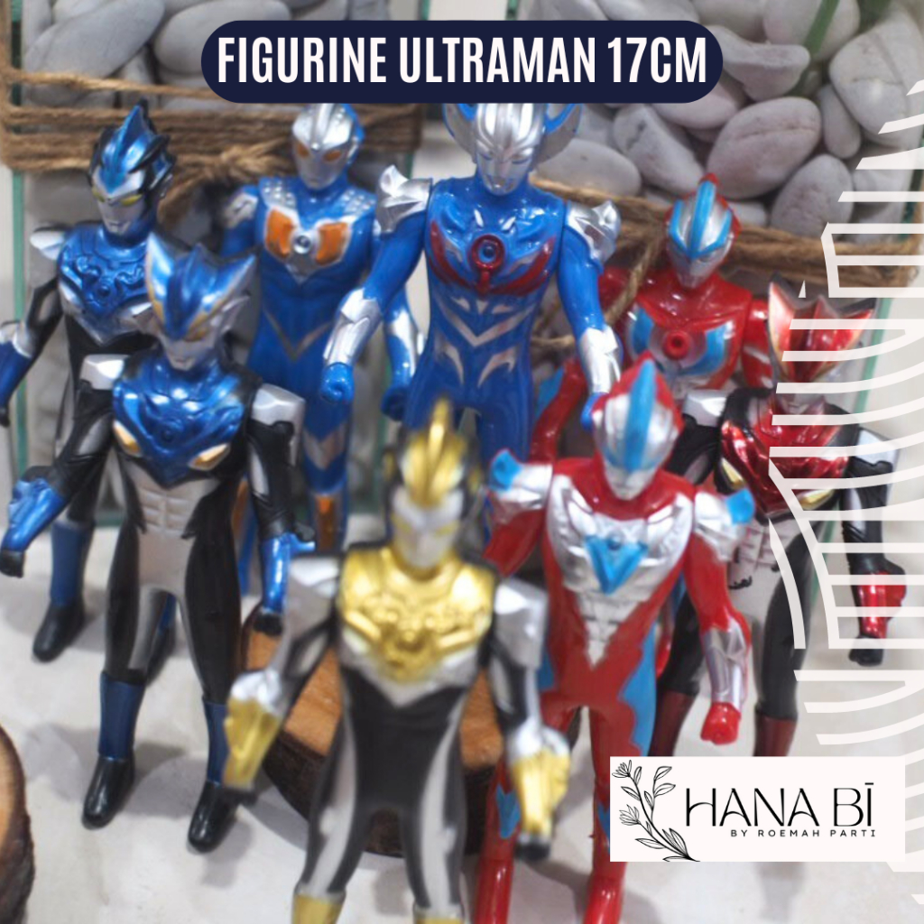 Jual Figurine Ultraman 17cm + Lighting Dada Tengah Mainan Anak Ultraman ...