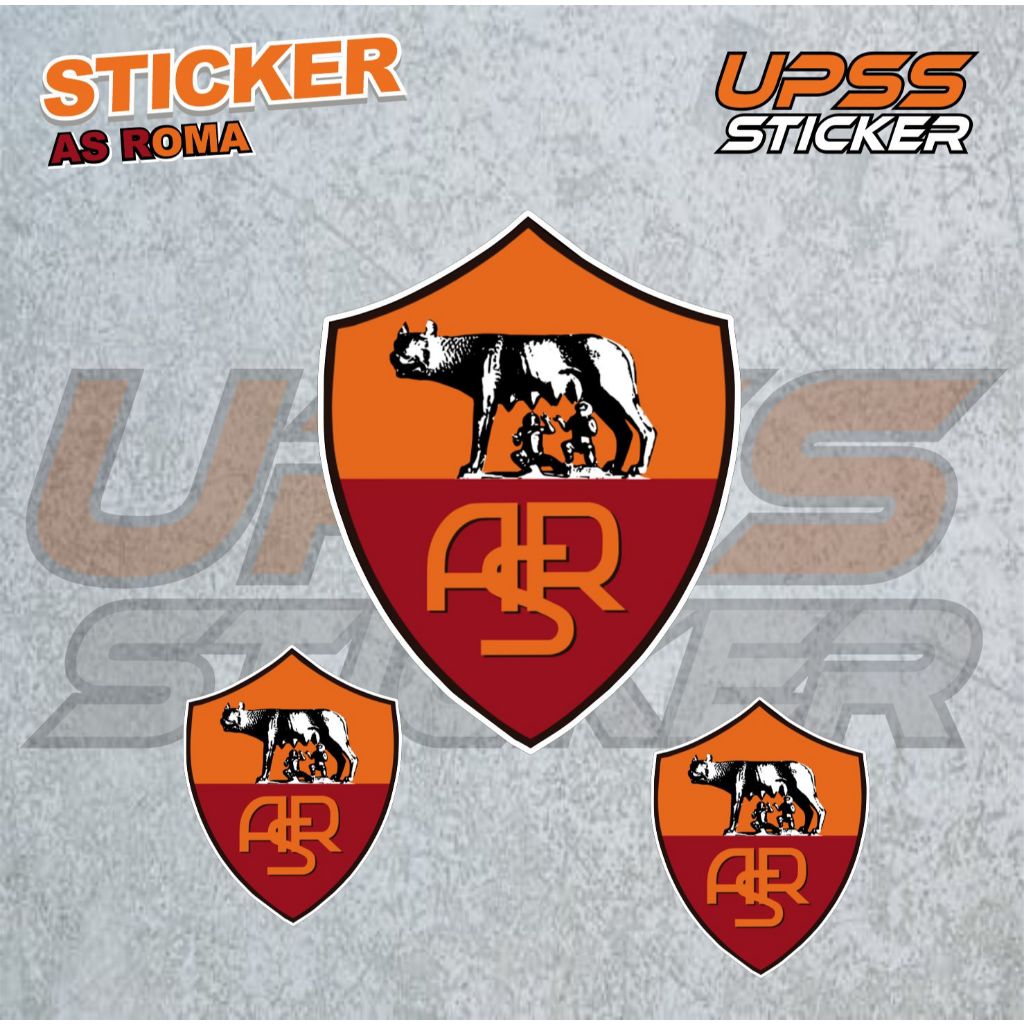 Jual Stiker Sticker As Roma Case Phone Logo Brand Band Aesthetic ...