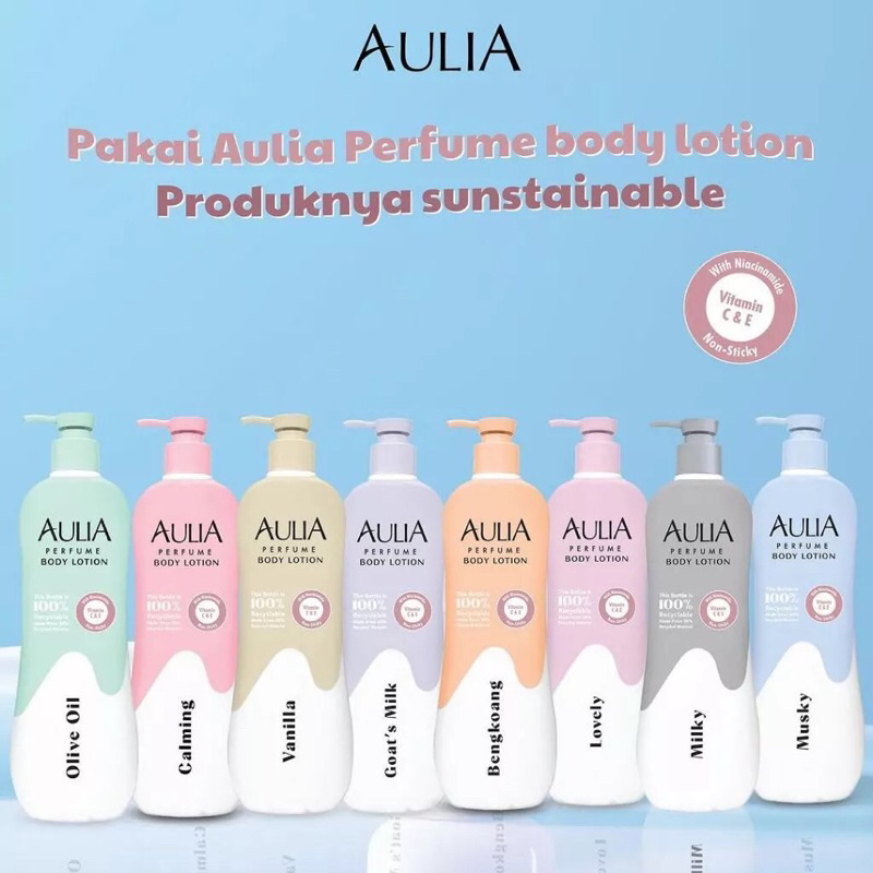 Jual Aulia Perfume Body Lotion 600 ML | Shopee Indonesia