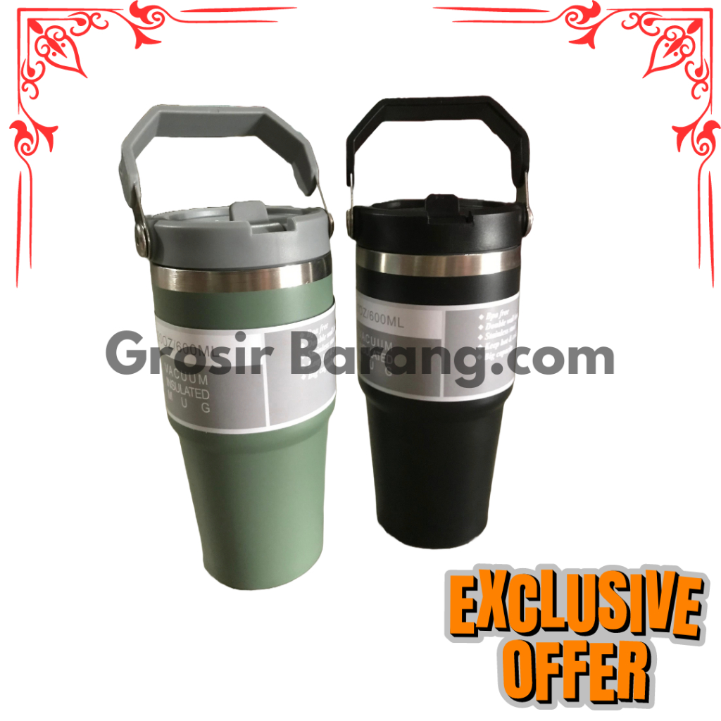 Jual Tumbler Custom Tumblr Grafir Nama / Tulisan 600 ml Bottle Viral Coffe Stainless Steel ...