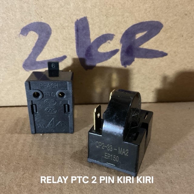 Jual RELAY PTC KULKAS 2 PIN KIRI - KIRI (1 KIRI & 1 KIRI) | Shopee ...