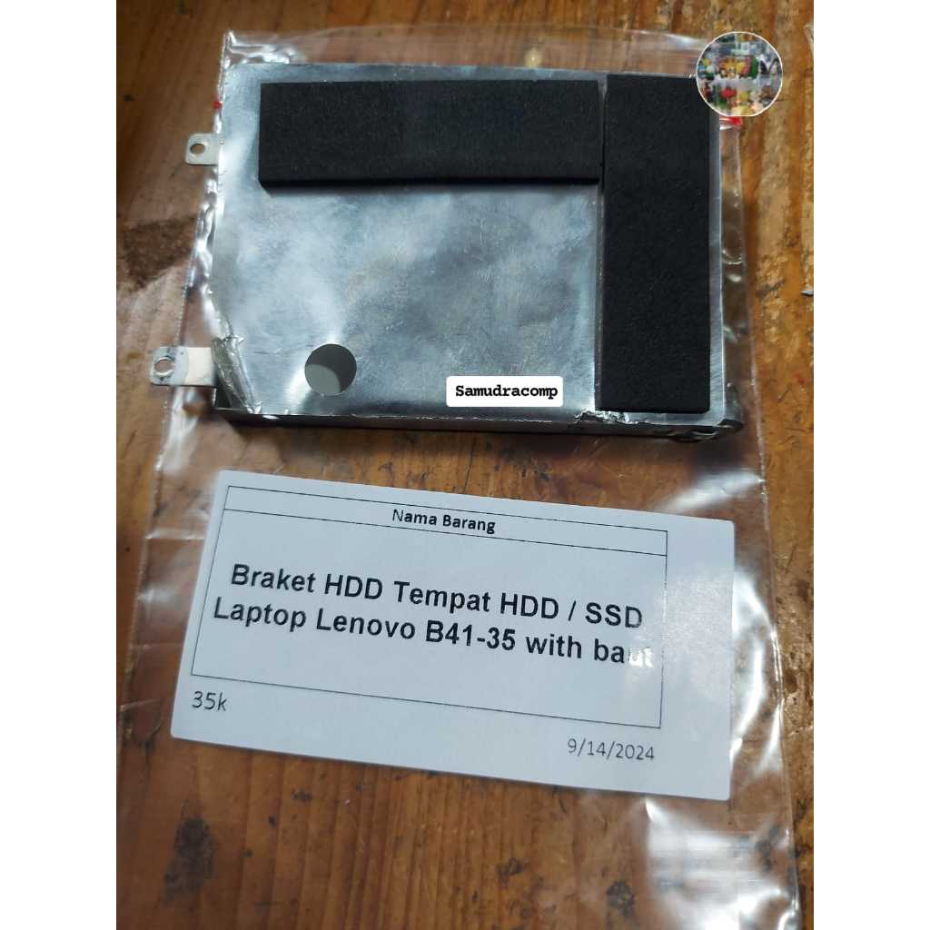 Jual Braket HDD Tempat HDD/SSD Laptop Lenovo B41-35 with Baut | Shopee ...