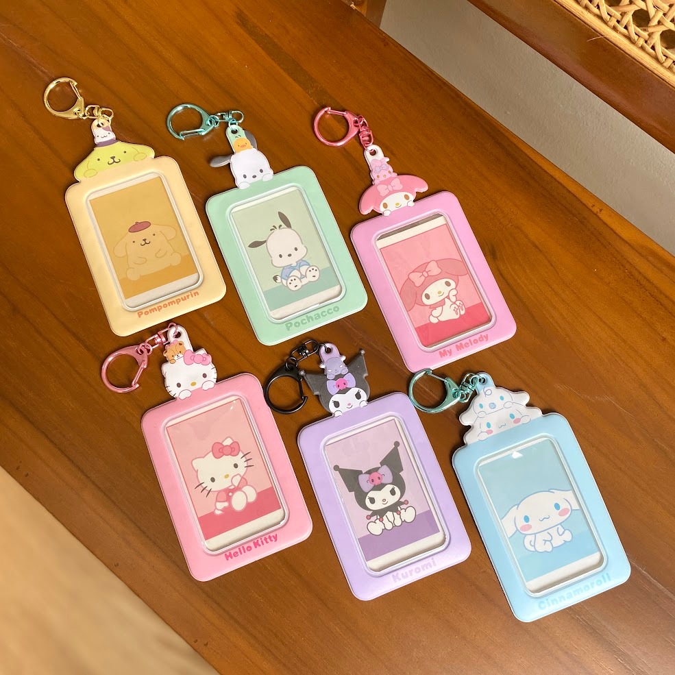 Jual Id Card Case Gantungan Karakter Kartun Sanrio Kuromi Pochaco ...