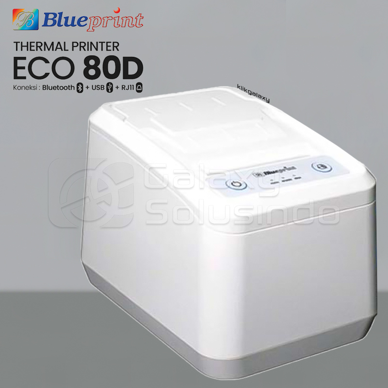 Jual BLUEPRINT ECO80D Bluetooth Receipt Thermal Printer | Shopee Indonesia