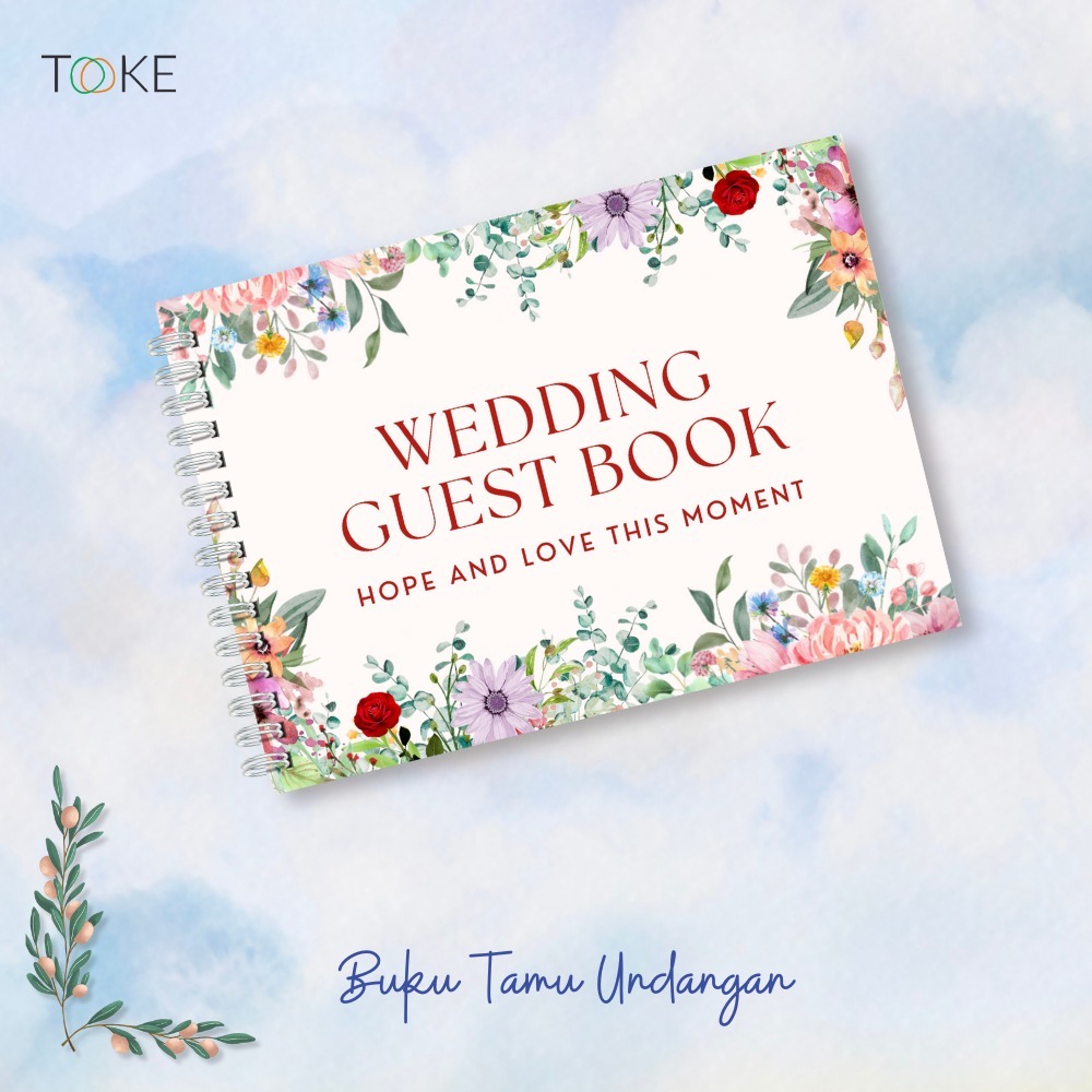 Jual BUKU TAMU PERNIKAHAN / GUEST BOOK WEDDING / BUKU TAMU PESTA PERNIKAHAN | Shopee Indonesia