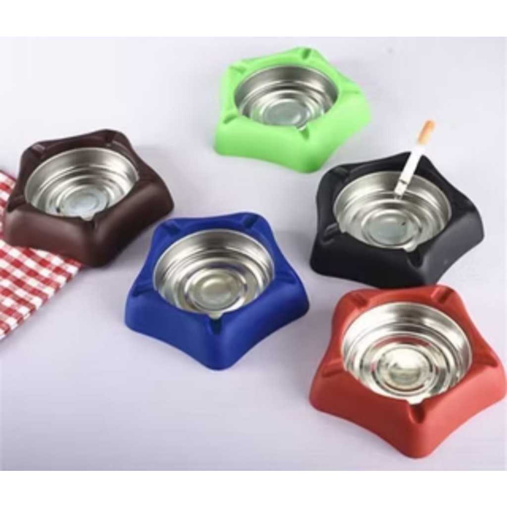 Jual Asbak Rokok Warna berbahan Stainless Steel / Asbak Rokok Stainless ...
