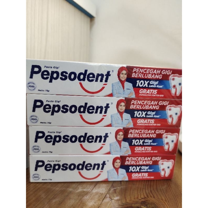 Jual Pepsodent Merah Putih 75g isi 6 pcs | Shopee Indonesia