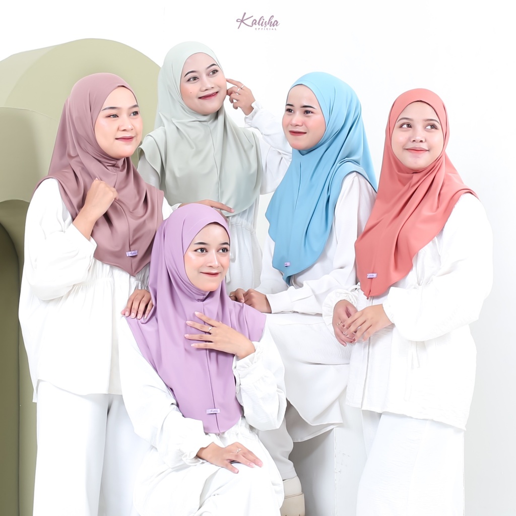 Jual Jilbab Instan Kerudung Bergo Hamidah Jilbab Bergo Non Pet Bergo Malay Kerudung Instan Zaida ...
