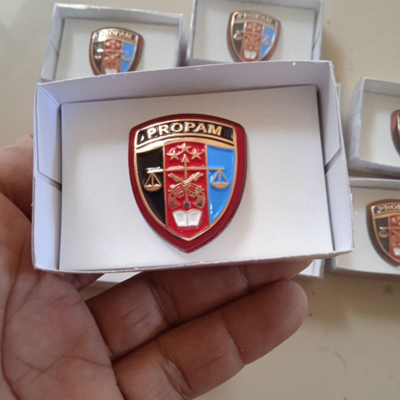 Jual brevet wing pin lencana provos propam | Shopee Indonesia