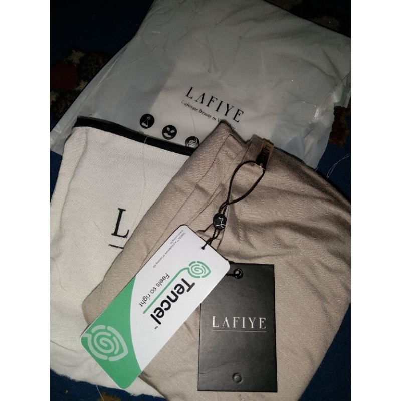 Jual Lafiye Skiv Rou Scarf TAUPE (NEW-ORI 100%-Tencel) | Shopee Indonesia