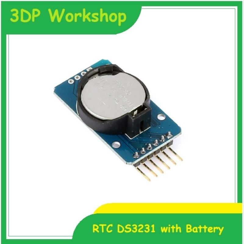 Jual RTC DS3231 REAL TIME CLOCK I2C + BATTERY | Shopee Indonesia