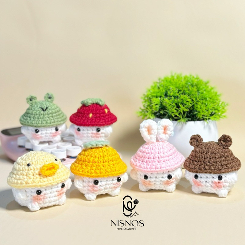 Jual Boneka Rajut / Gantungan Kunci Rajut / Souvenir Rajut Handmade ...