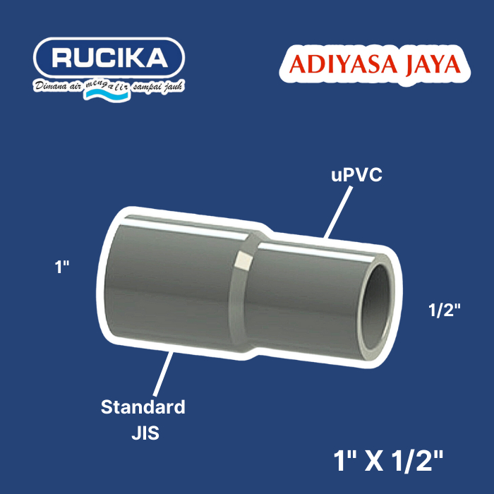 Jual Reducer Socket AW 1 X 1/2 (Rucika) / R Sock | Shopee Indonesia