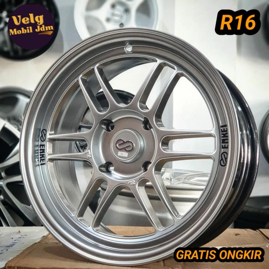 Jual velg ring 16 lebar 7 ENKEI RPF1 ET 38 velg racing r16 mobil wuling confero veloz xenia ...