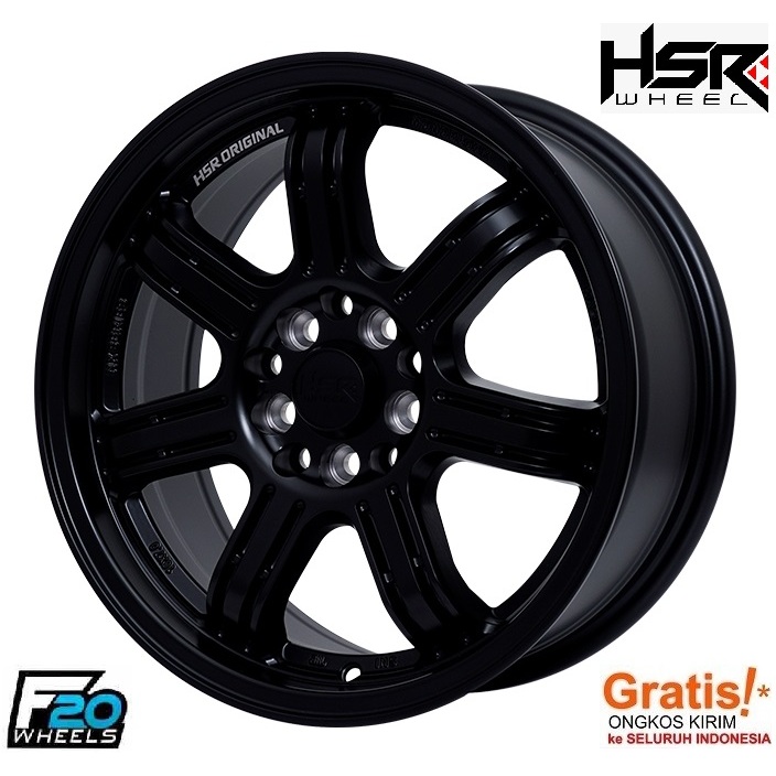 Jual VELG HSR WHEEL RING 16 SIAK HSR R16X7 H10X100-114,3 ET40 SEMI MATT ...