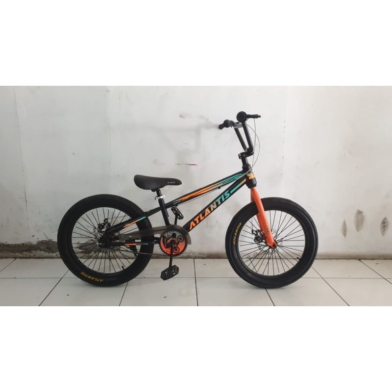 Jual Sepeda Anak BMX 20 Atlantis Rem Disc Ban Jumbo Mechanical Disc ...