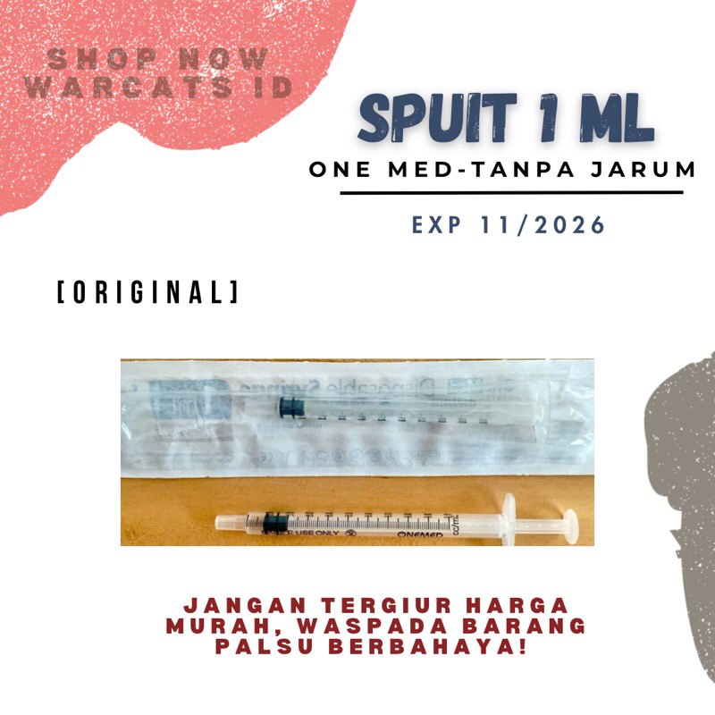 Jual Onemed - Spet Kucing Spuit Ukuran Kecil (1 pcs) | Shopee Indonesia