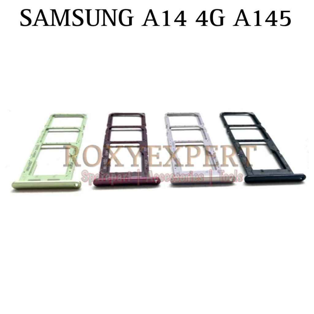Jual Simtray Sim Tray Tempat Sim Card Samsung A14 4G A145 Dual Sim ...