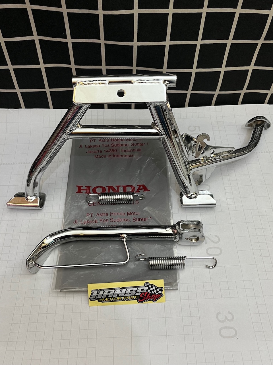 Jual Standar chrome beat esp / scoppy thn 2021 ke bawah part original ...