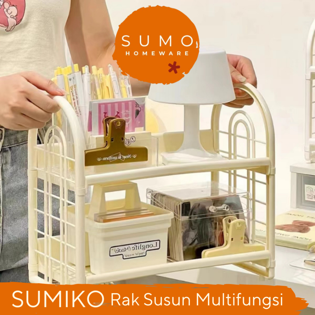 Jual SUMO - SUMIKO Multifunction Rack Buku ATK Layers Tingkat Rak Meja ...