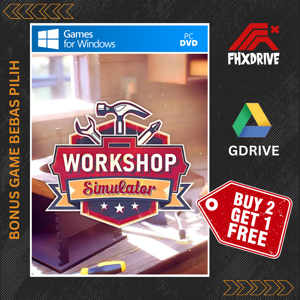 Jual WORKSHOP SIMULATOR | GAME PC | BELI 2 GRATIS 1 | Shopee Indonesia