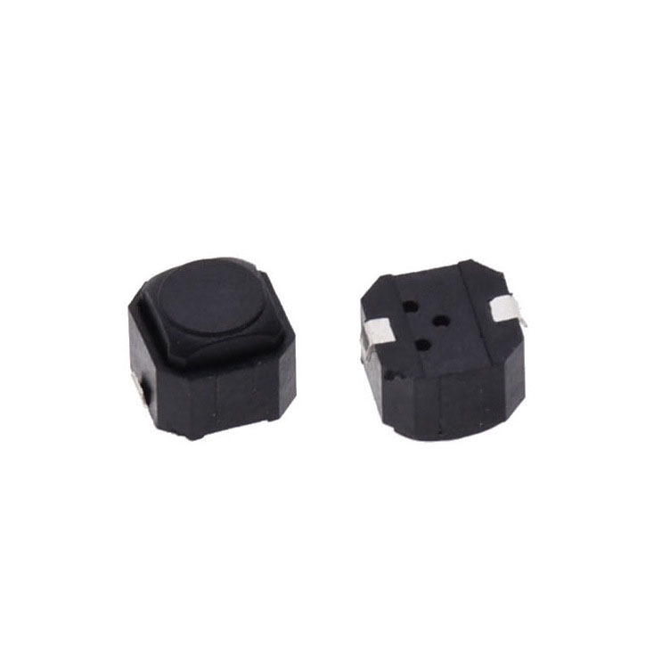 Jual Tombol Tactile Switch Silent Silikon 6x6x5 2 pin SMD push button ...