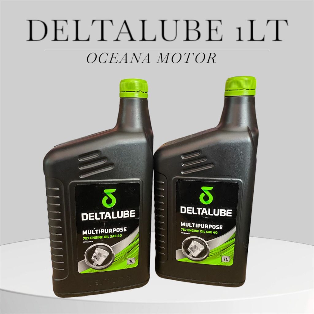 Jual Oli Deltalube Multipurpose 1 Liter 757 Oli Mesin Motor Deltalube ...