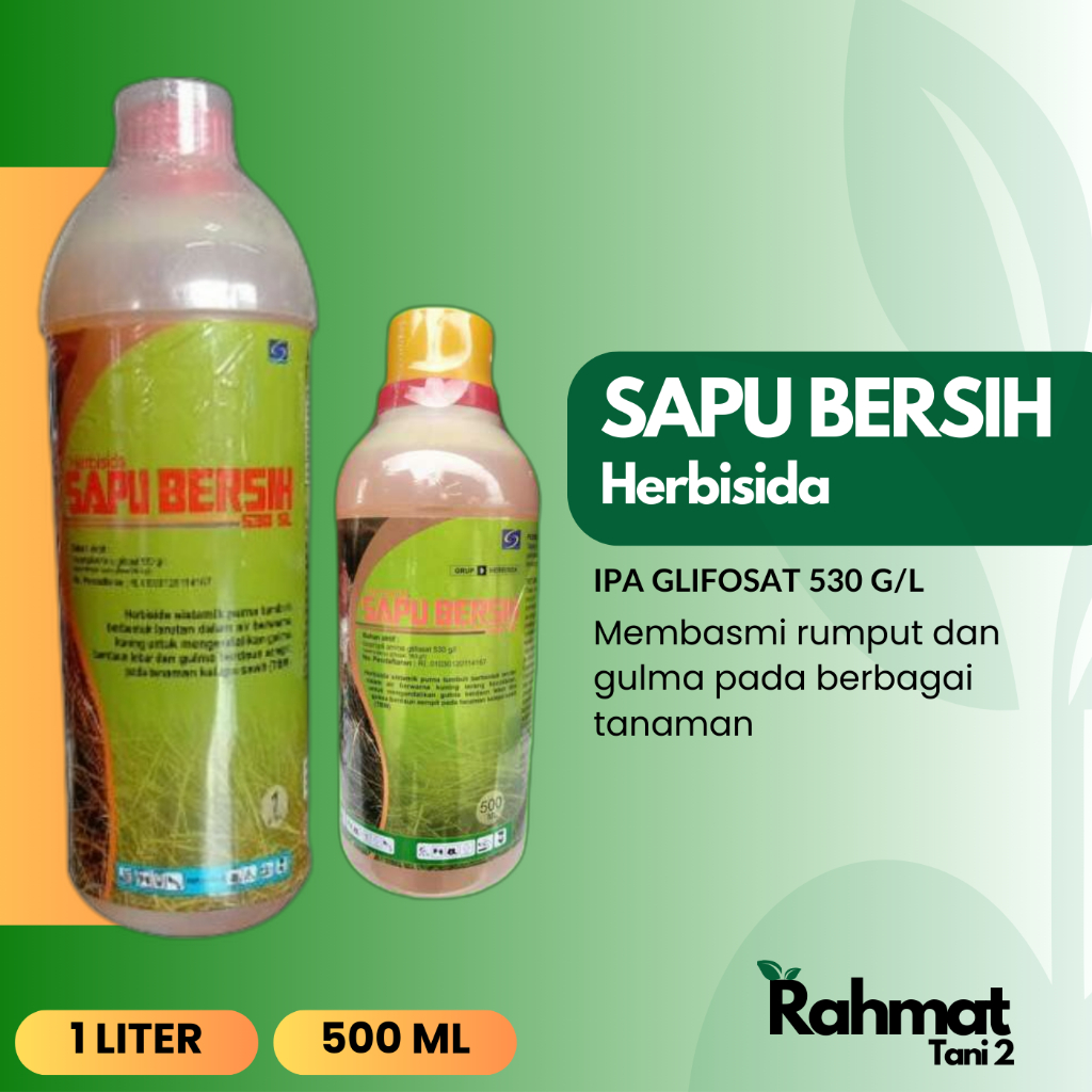 Jual SAPU BERSIH - Herbisida Racun Rumput dan Gulma Ampuh (1 Liter ...