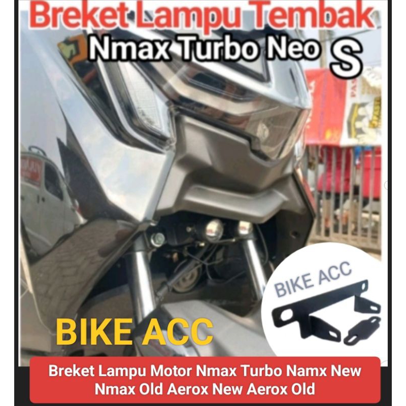 Jual Breket Lampu Nmax Turbo Nmax Neo S Nmax New Nmax Old Aerox Breket ...